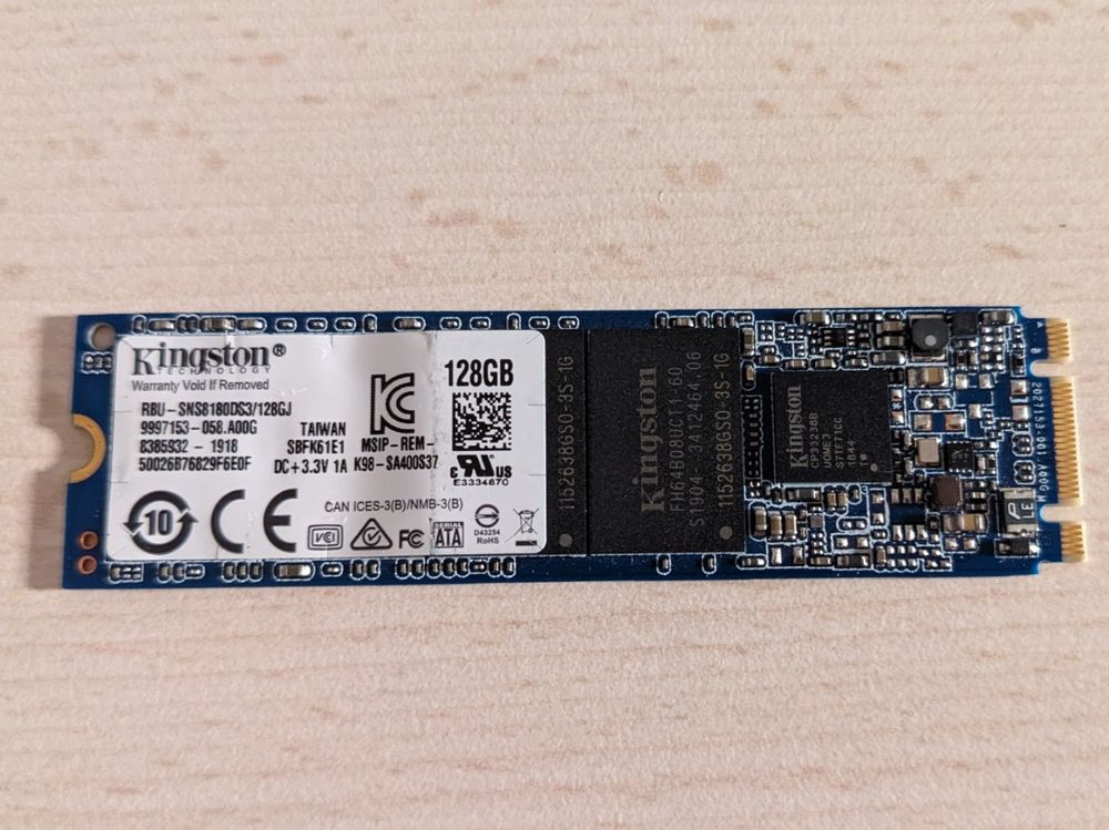 Kingston M.2 SSD 128GB | Kaufen auf Ricardo
