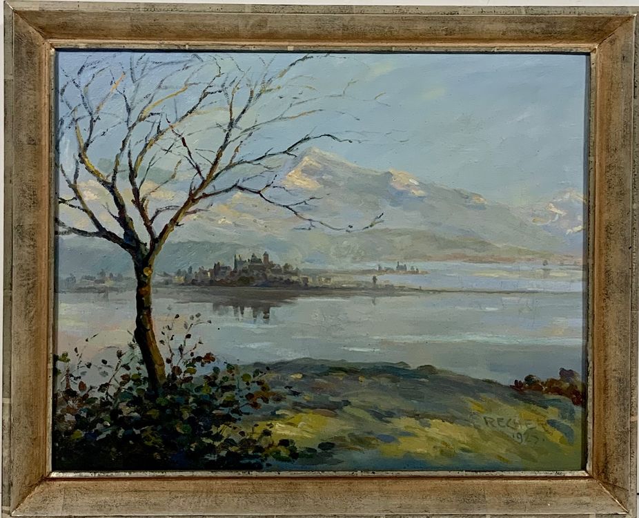 Peter Emil Recher (1879-1948) Landschafts Gemälde (D'occasion) à pour ...