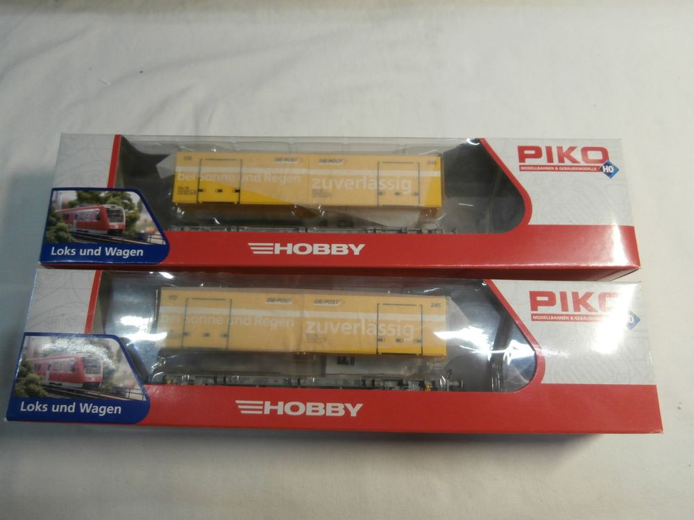 Piko Hobby 96042 Containertragwagen Post SBB GS NEU in OVP (Neu und ...