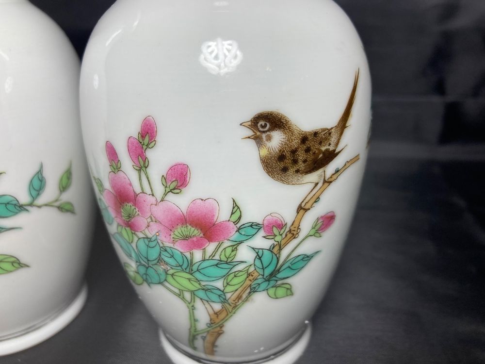 ANCIENS VASES CHINOIS SIGNÉS EN PORCELAINE EN ÉTAT DE NEUF ! | Kaufen ...
