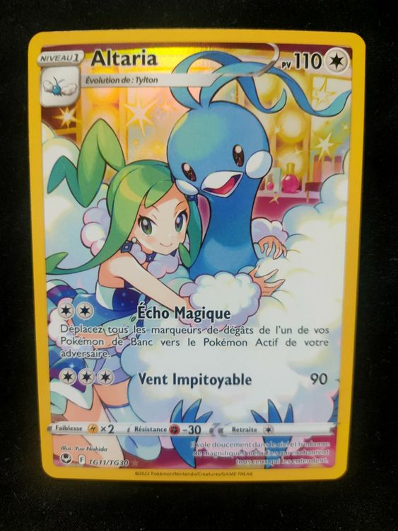 Carte Pokemon Altaria TG11 Tempête Argentée Français Fr | Kaufen auf ...