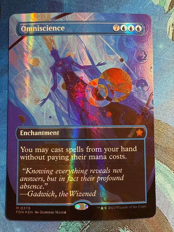 Omniscience MANA FOIL 0379 Foundations (Neu (gemäss Beschreibung)) in Windlach für CHF 45 – mit ...