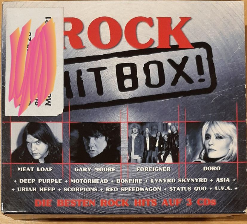 Rock Hit Box - Die Besten Rock Hits, 3CD Rock Compilation (Gebraucht ...