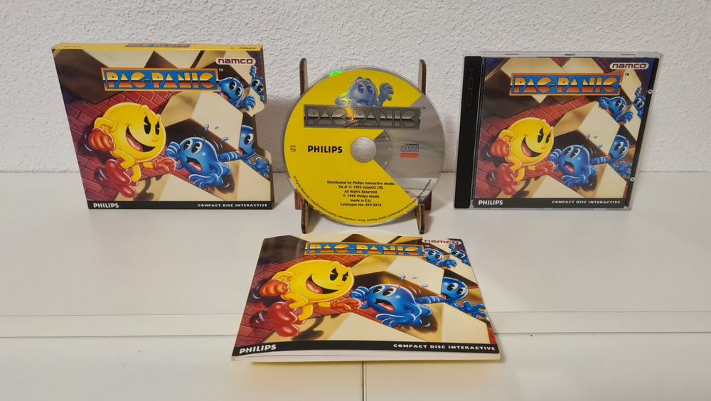 PAC-PANIC (Pac Man) - CIB - Licensed by Namco / PHILIPS CD-i (Gebraucht ...