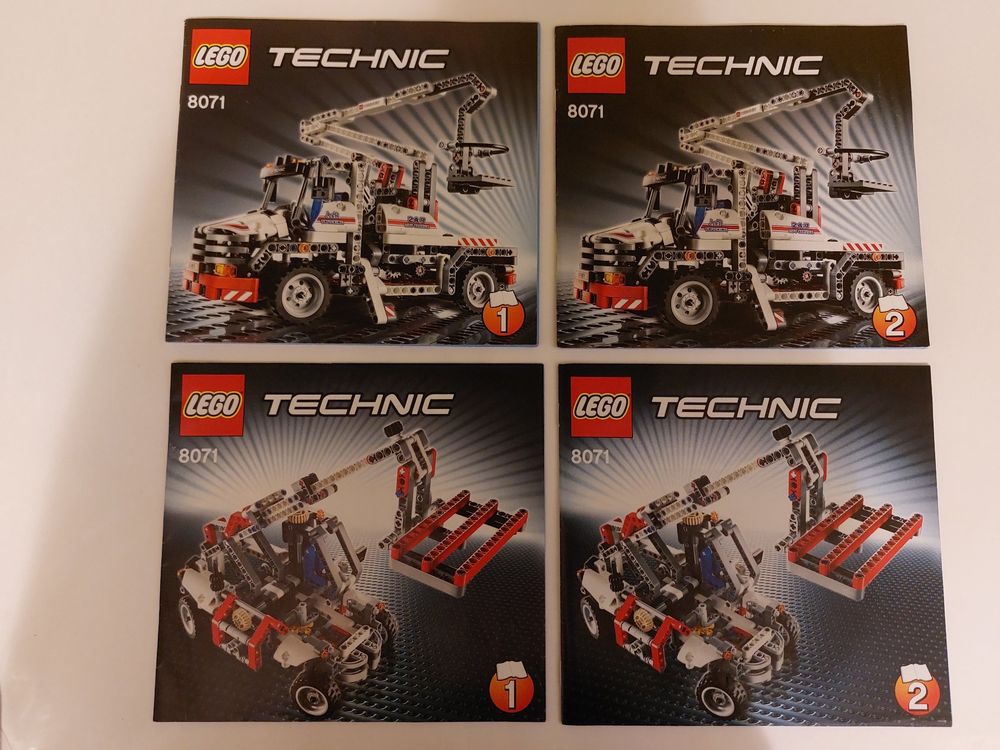 Lego Technic 8071 - Service Truck - Komplett - inkl. BA (Gebraucht) in ...