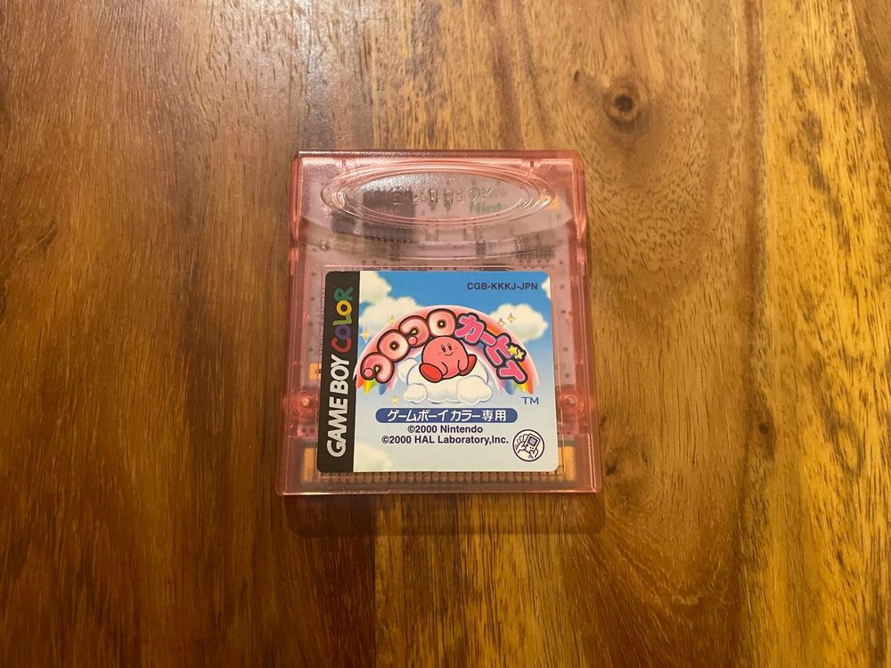 Nintendo Gameboy Color GBC Kirby's Tilt Tumble Japan Version (Gebraucht ...
