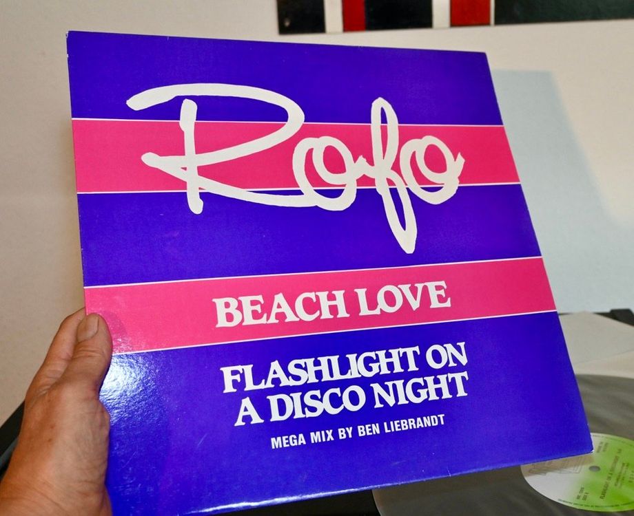 SYNTH POP Rofo – Beach Love/Flashlight On A Disco 12" DISCO (Gebraucht ...