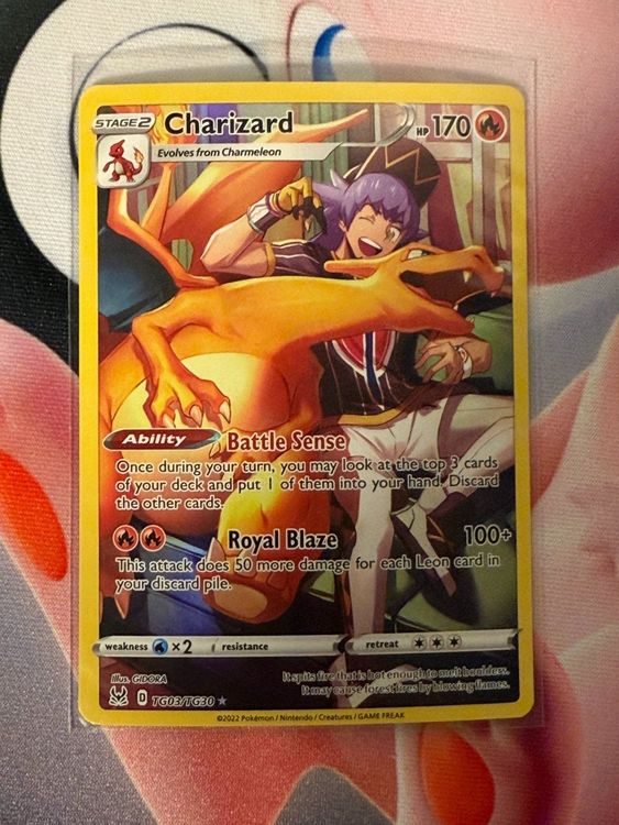 Charizard TG03/TG30 Lost Origin AR NM Pokemon (Gebraucht) in Muri AG ...