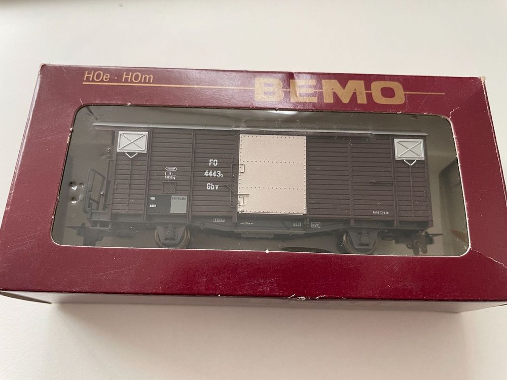Bemo: FO Güterwagen Gbv 4443, 2250 203 (Neu und originalverpackt) in ...