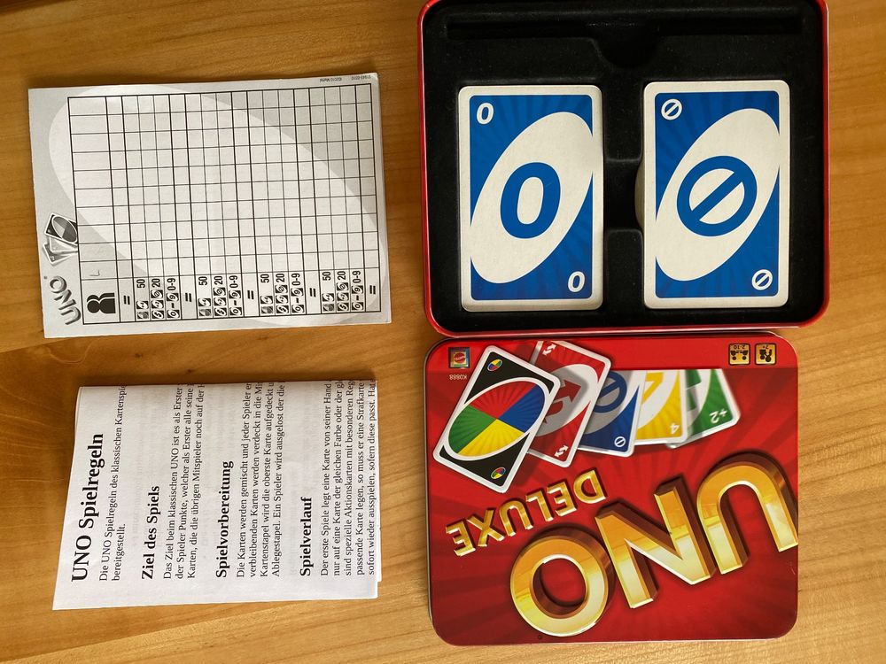 UNO Deluxe Kartenspiel ab 7 | Kaufen auf Ricardo