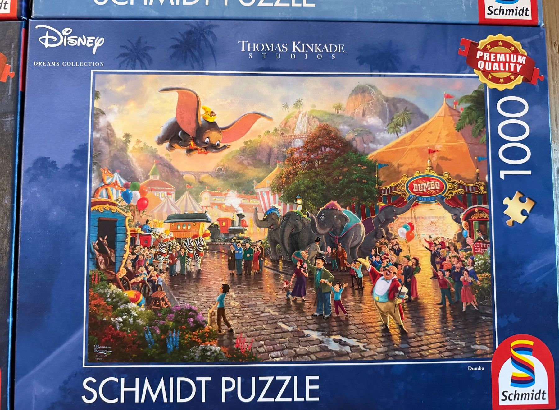 THOMAS KINKADE Studios - 6x 1000er Schmidt Puzzle (Disney) (Gebraucht ...