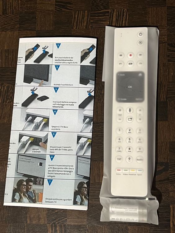 Télécommande Swisscom Pour box TV UHD | Kaufen auf Ricardo