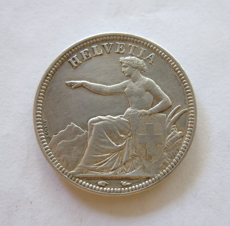 Suisse 5 Francs 1851 A | Kaufen auf Ricardo