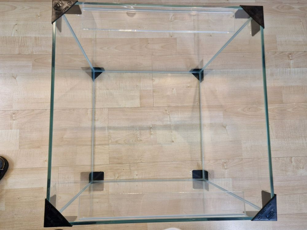 Aqua-Skape Aquarium Weissglas, Fugen transparent 40x40x40cm (Neu ...