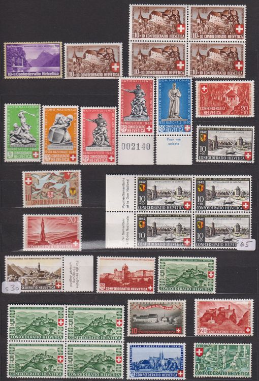 PP -Sammlung ungestempelt Ab Anfang bis 1963 (3) (Neu (gemäss Beschreibung)) in Koblenz für CHF ...