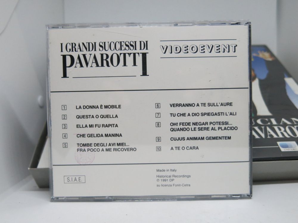 Luciano Pavarotti: Gift Collection Box: CD, VHS und Booklet (Gebraucht ...