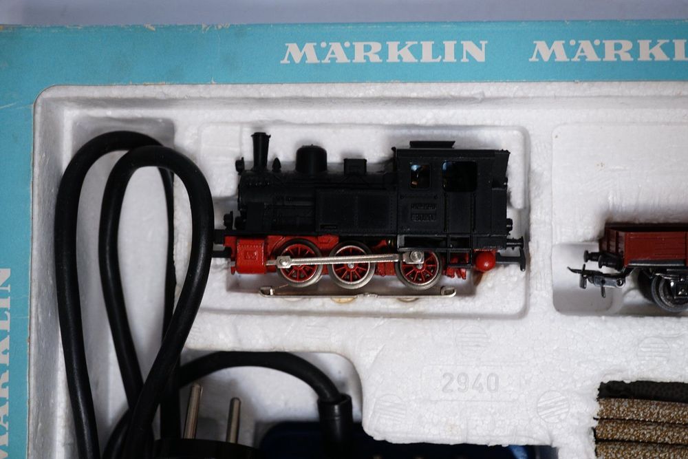 3å Märklin 2949 Startpackung 1970er Dampflok mit 2 Pw's | Kaufen auf ...
