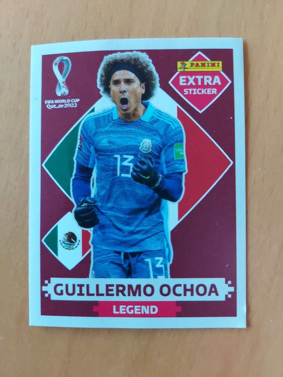 Panini WM 2022 Extra Sticker Guillermo Ochoa SELTEN (Gebraucht) in ...
