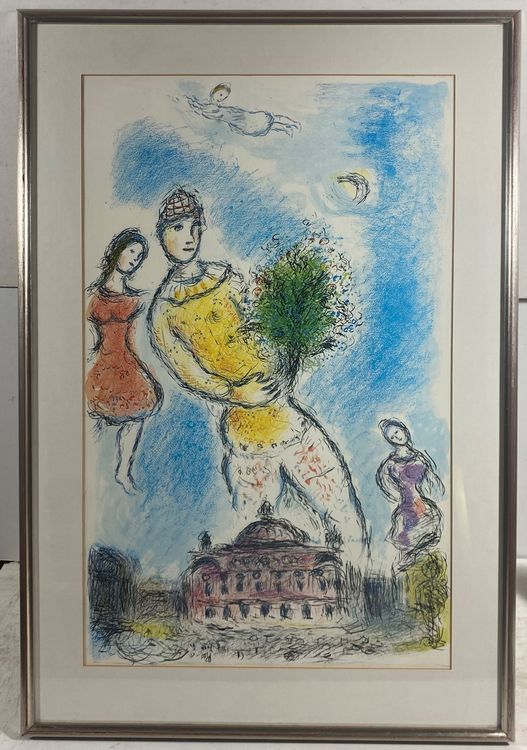 Marc CHAGALL (1887-1985) Große Lithographie (Gebraucht) in Root für CHF 79 – mit Lieferung auf ...