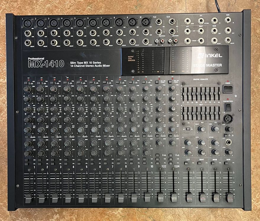 Mischpult Inkel Stagemaster MX-1410 (Gebraucht) in Salenstein für CHF 1 ...