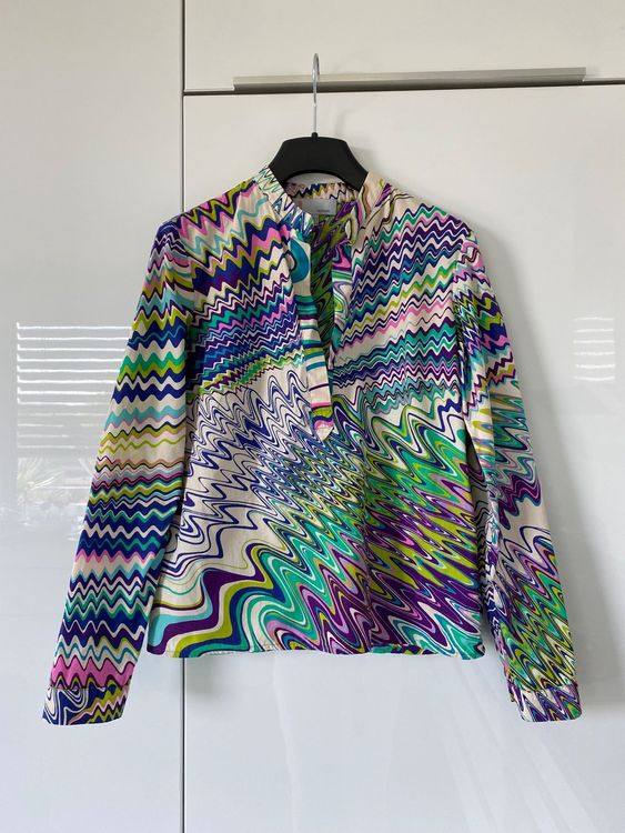 MISSONI Bluse bunt Gr. 38 (Gebraucht) in Schaffhausen für CHF 77 – mit Lieferung auf Ricardo kaufen