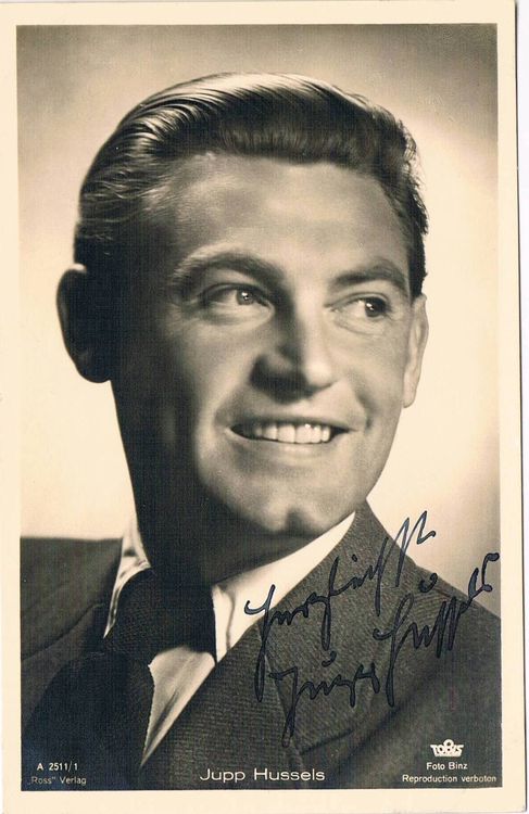 Jupp Hussels 1901-84 Autogramm signiert Vintage Foto 9x14cm (Gebraucht) in Bischofszell für CHF ...