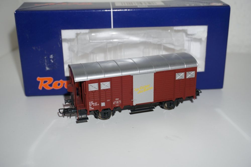 Roco 66206 - SBB gedeckter Güterwagen H0/DC (Gebraucht) in Matten b ...