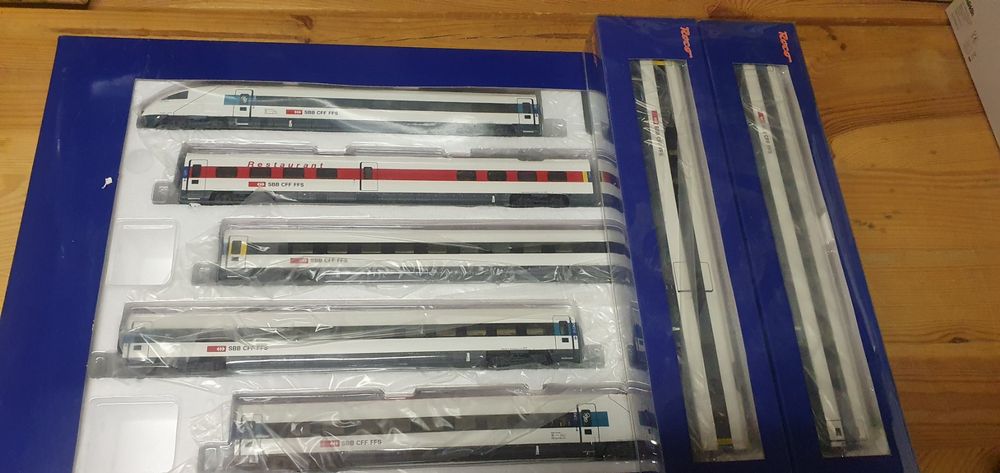 ROCO:AC: SBB ICN SCHNELLZUG 7-TEILIG DIGITAL TOP/OVP | Kaufen auf Ricardo