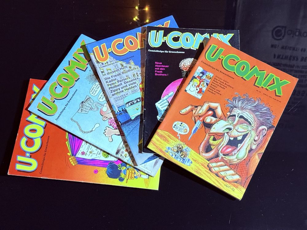 5 U-Comix Magazine / Kult Comics 18+ /Jahrgang 1981 (Gebraucht) in Zuerich für CHF 35 – mit ...