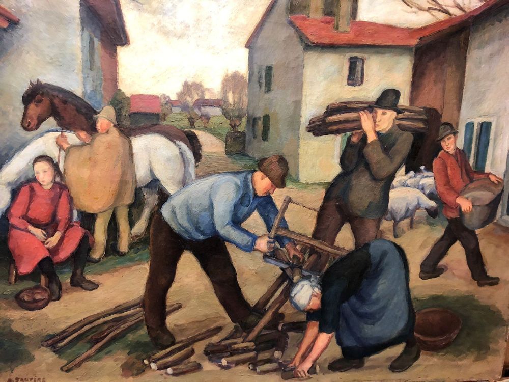 Albert SAUTERE /Grande huile (Gebraucht) in Plan-les-Ouates für CHF 270 ...