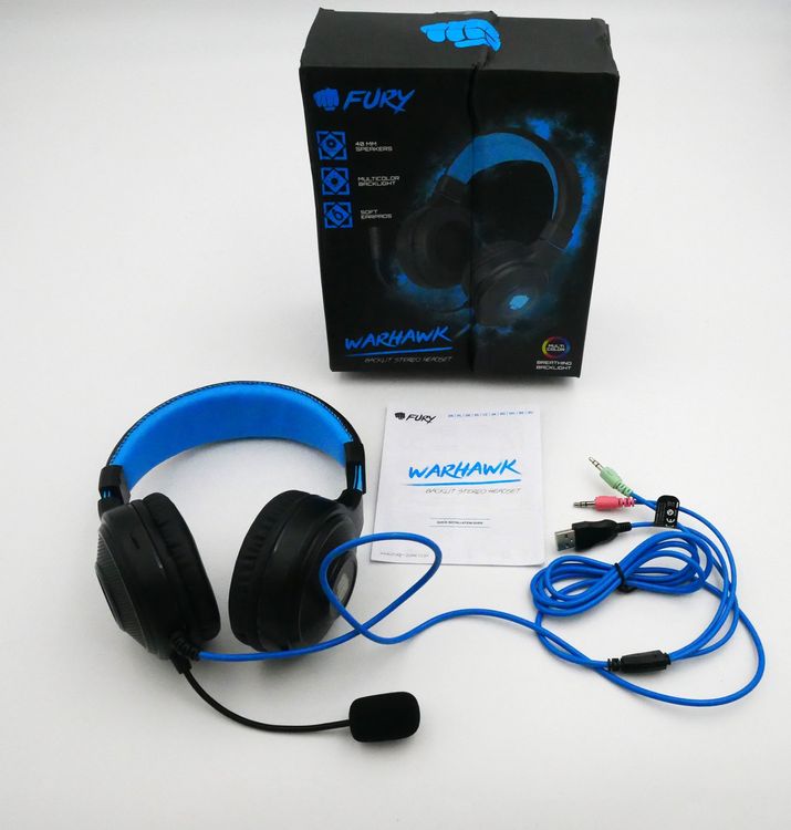 FURY Backlit Stereo Gaming Headset (Neu und originalverpackt) in ...