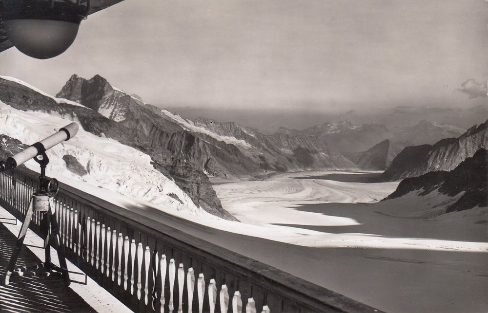 Jungfraujoch Aletschgletscher ca. 1950 | Kaufen auf Ricardo