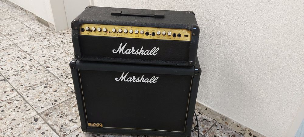 Gitarre Amp Bundle Marshall 8100 + Box Marshall 1922, 2x12 (Gebraucht ...