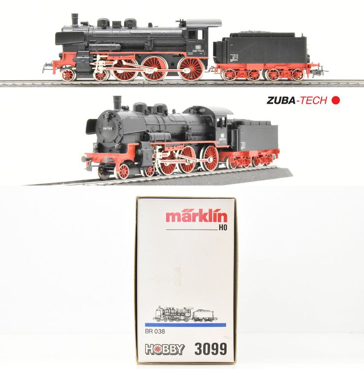 Märklin 3099 Dampflok BR 38 DB H0 WS Analog mit OVP | Kaufen auf Ricardo