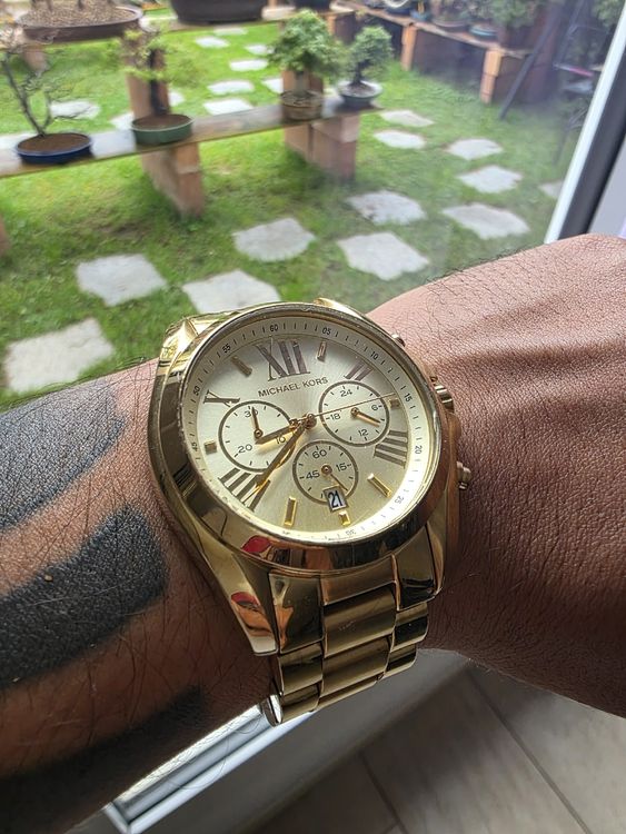 Luxus Goldene Uhren Michael Kors Bild
