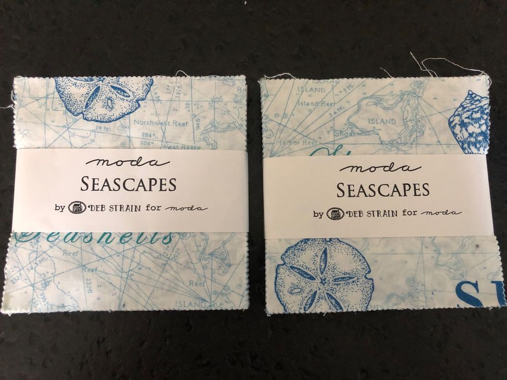 Stoff Moda Sea Stranddeko Stoffe nähen Shabbydeko Gartendeko (Neu und originalverpackt) in ...