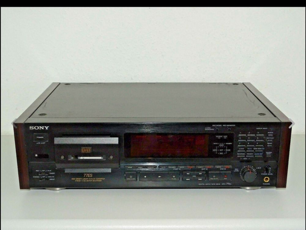 High End DAT Recorder Sony 77ES REARITÜT BRAUCHT REVISION (Gebraucht ...