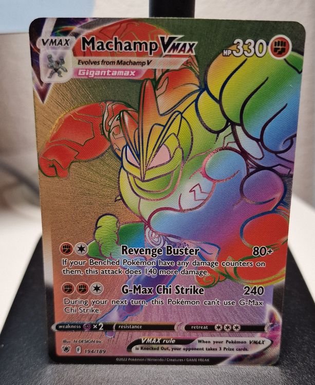 Machamp VMAX #194 Pokemon Astral Radiance - NM/MINT (Gebraucht) in ...