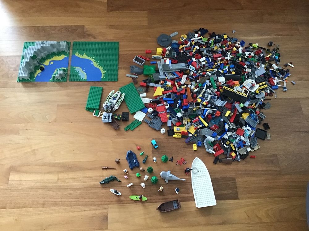 LEGO Bausteine, Platten und ein Schlüsselanhänger | Kaufen auf Ricardo