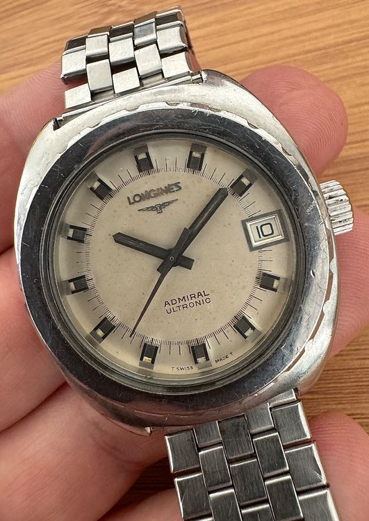 LONGINES ADMIRAL ULTRONIC vintage sehr rar | Kaufen auf Ricardo