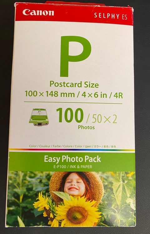 Canon Selphy ES Easy Photo Pack E-P100 | Kaufen auf Ricardo