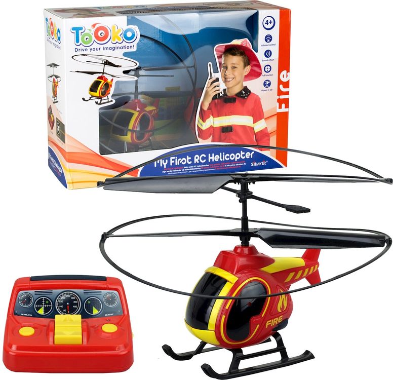 Tooko Junior My First Hubschrauber, IR rot, Silverlit, neu (Neu und ...