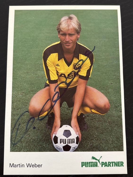 Signiertes Foto Martin Weber Fussball YB (Gebraucht) in Uetendorf für ...