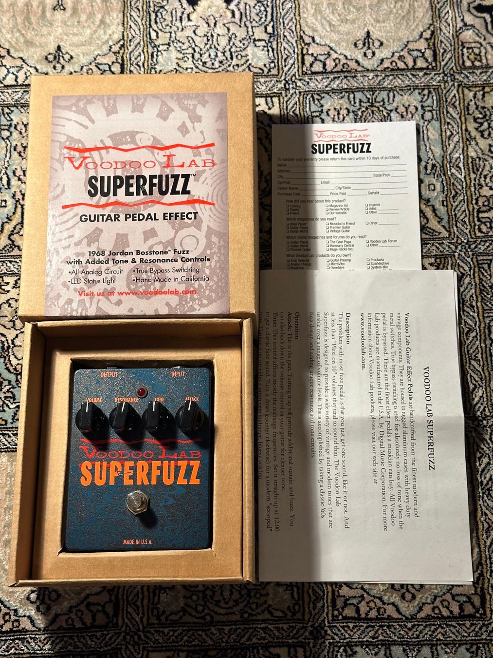 Voodoo Lab Superfuzz (D'occasion) à Choulex pour CHF 100 – avec ...