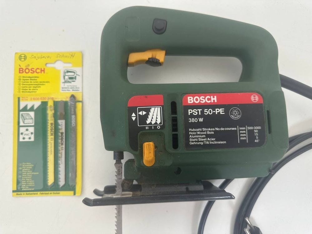Stichsäge BOSCH PST 50-PE 380w L 4111 (Gebraucht) in für CHF 19 – nur ...