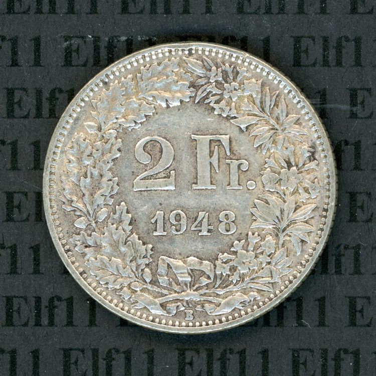 CHF___2.00 1948 -vz 2 Franken | Kaufen auf Ricardo