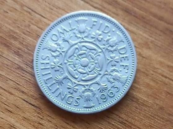 Münze, Two Shillings, GB 1963 | Kaufen auf Ricardo