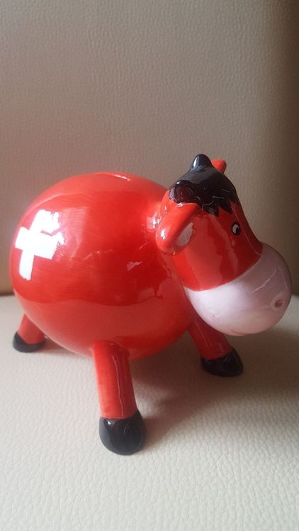 Raiffeisen Spardose Schweizer Kuh | Kaufen auf Ricardo