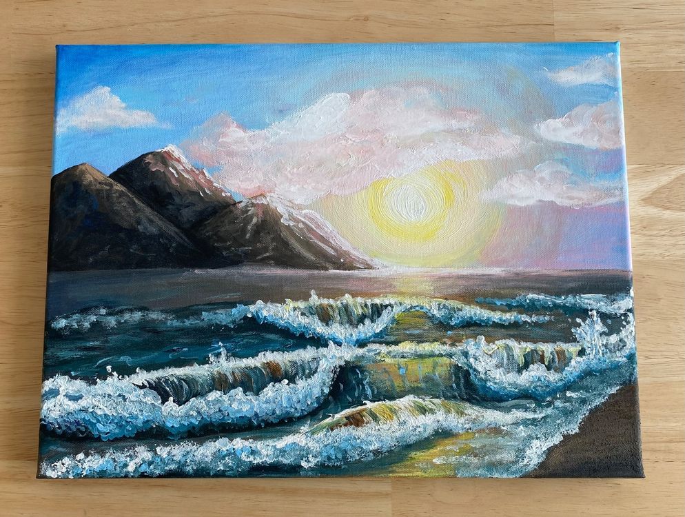 Acrylbild „Meer“ | Kaufen auf Ricardo
