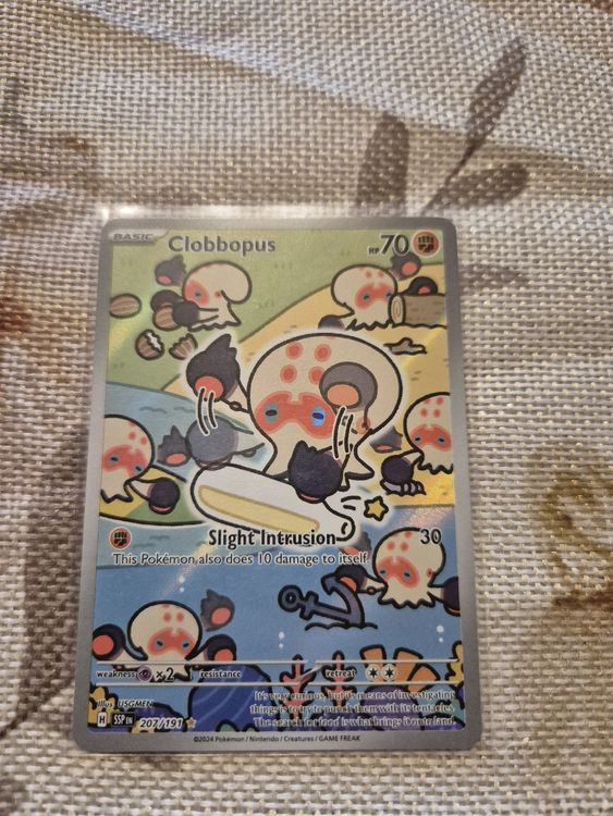 Clobbopus Full Art Pokemon SSP 207/191 EN (Neu (gemäss Beschreibung ...